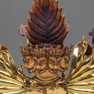 Yamantaka Statue Wrathful Form of Bodhisattva Manjushri Buddhist Deity ...