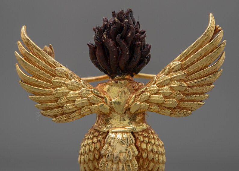 Mini Garuda Sculpture Traditionally Hand Painted Statue - Etsy