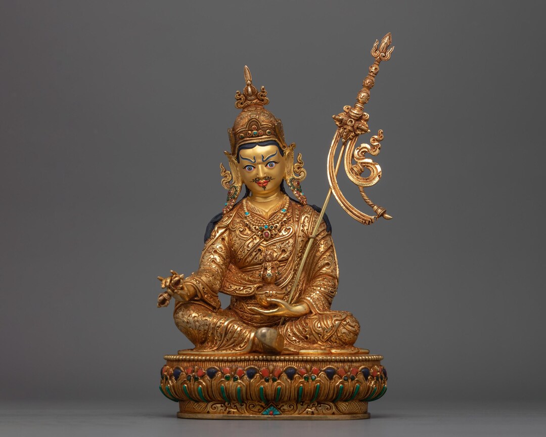 Himalayan Statue of Guru Rinpoche "padmasambhava" | Spiritual Zen ...