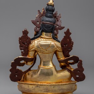 Gold Gilded 21 Tara Goddess Statue Set - Handcrafted, Meditation ...