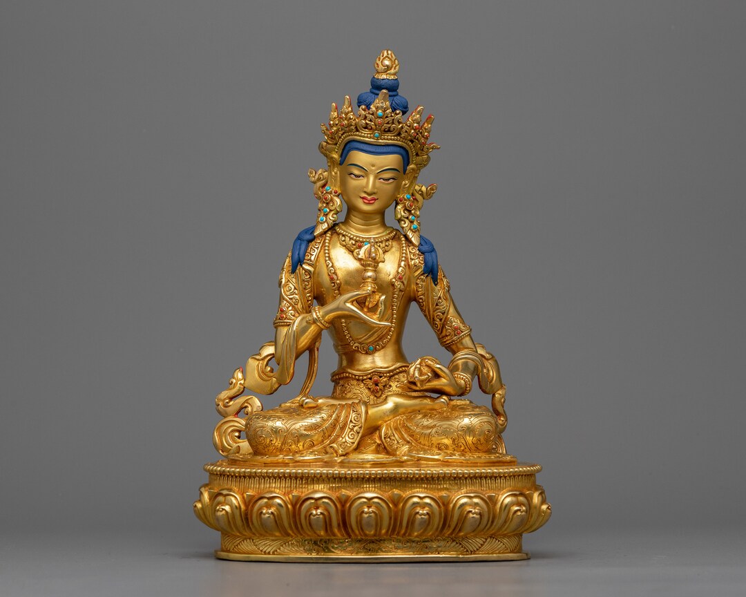 Vajrasattva the Primordial Buddha Sculpture - Himalayan Traditionally ...