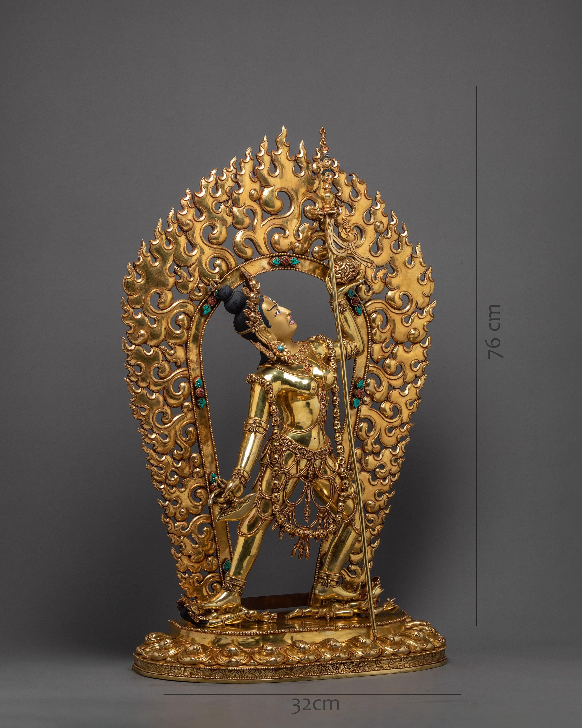 Vajrayogini Dakini Statue Handmade Buddhist Tantric Female - Etsy