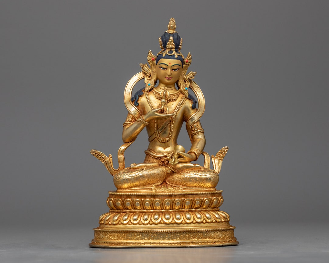 Vajrasattva Statue | Traditionally Hand-carved Buddhist Sculpture of ...