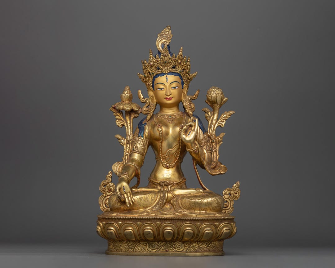 Maa Sita Tara Female Deity Sculpture for Peace and Longevity | Divine ...