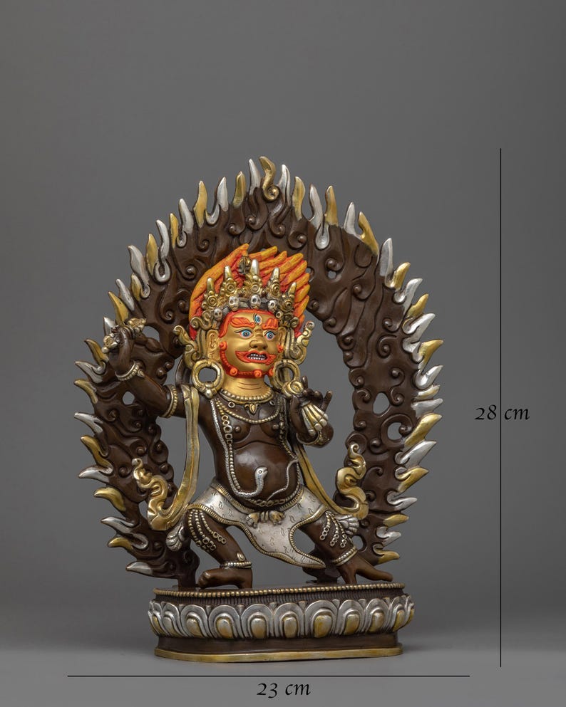 The Vajrapani Copper Figurine | Symbol of Protection and Spiritual ...