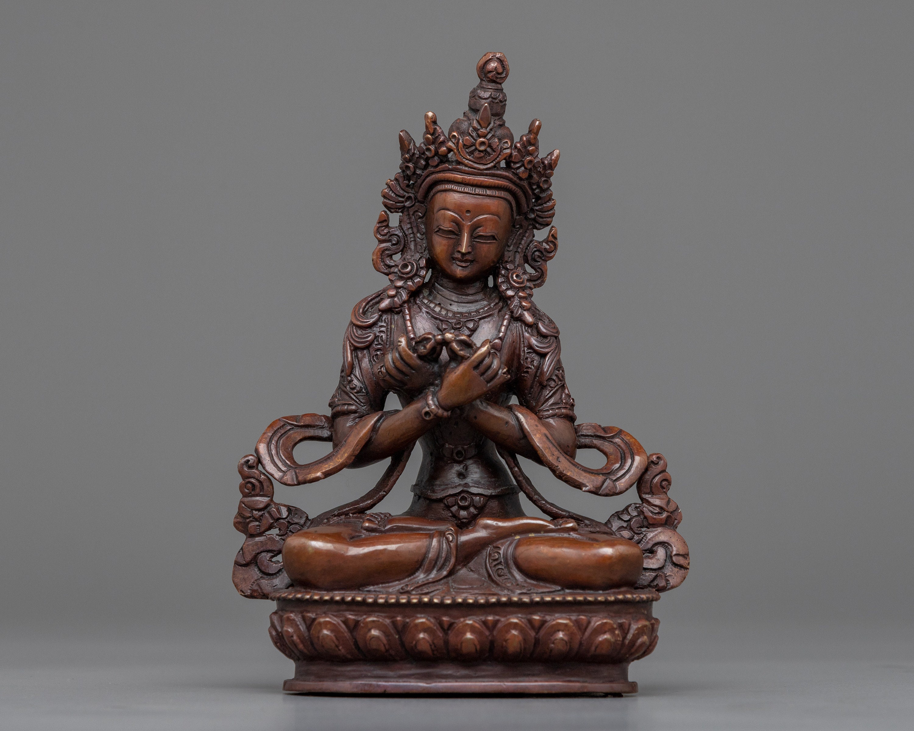 Vajradhara Oxidized Statue Original Buddhist Sculpture of - Etsy