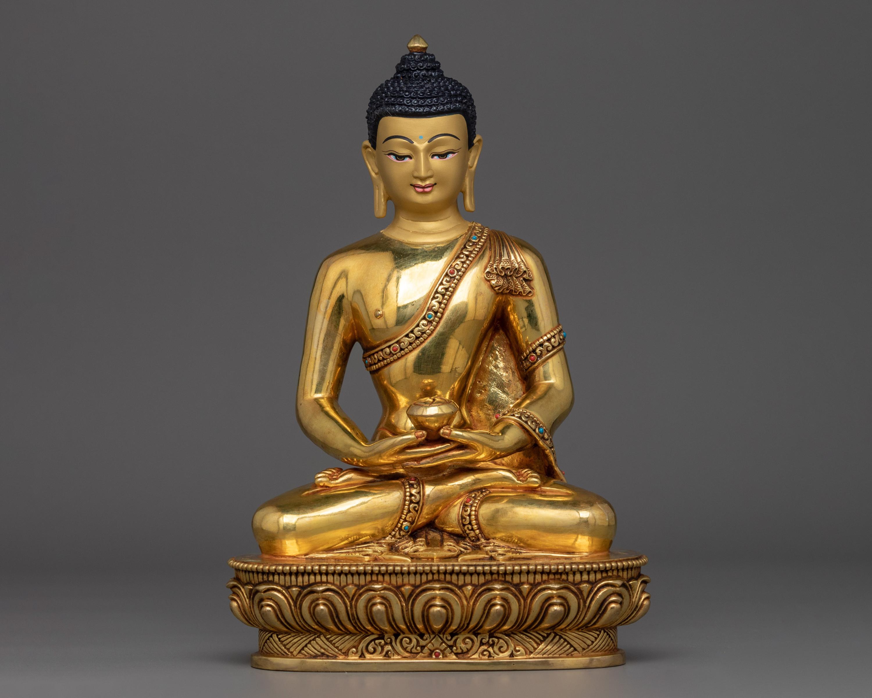 Statue of Amitabha Buddha Compassion Deity | Buddhist Artwork | Made in ...