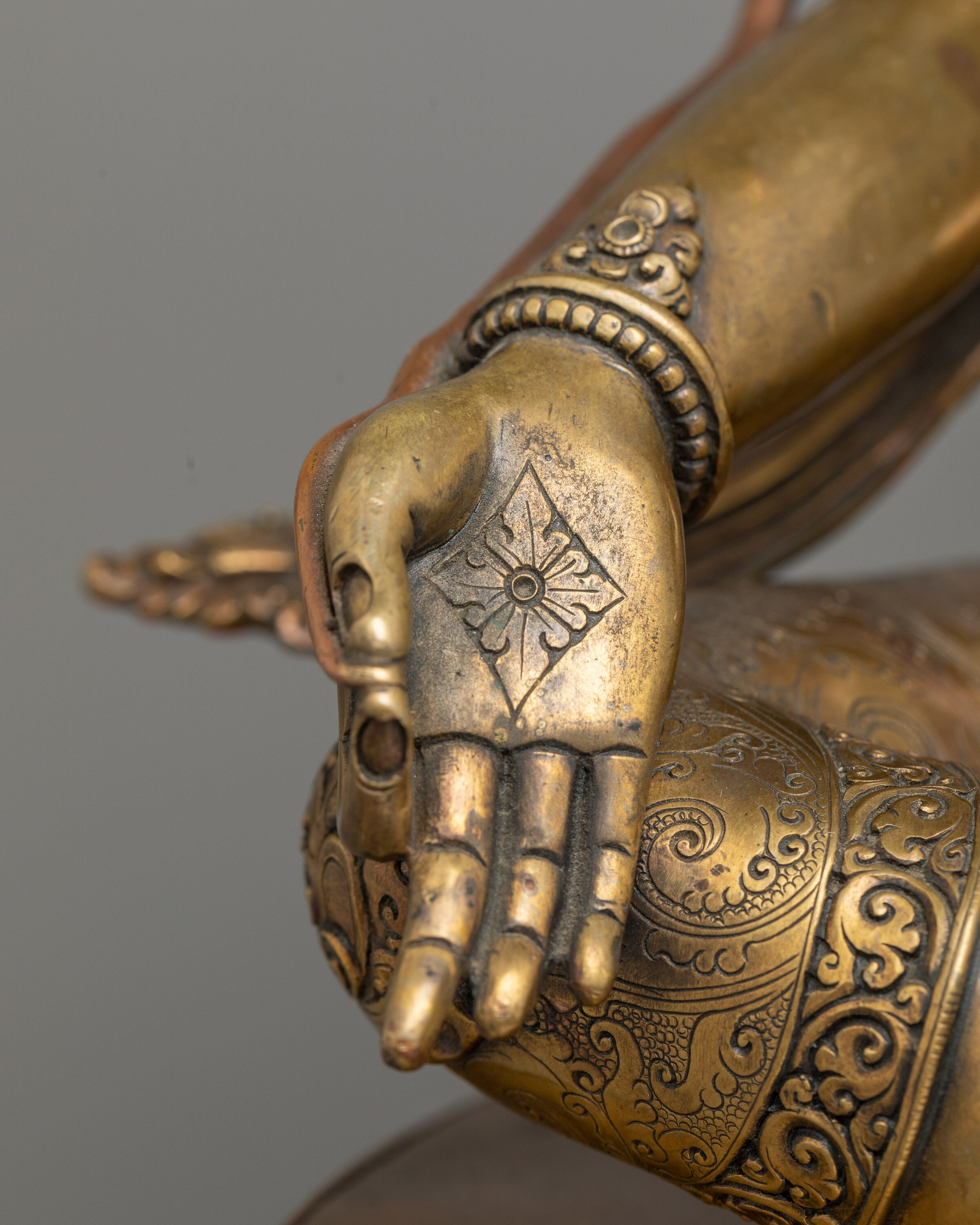Antique Green Tara Statue | Timeless Symbol of Compassion | Handcrafted ...