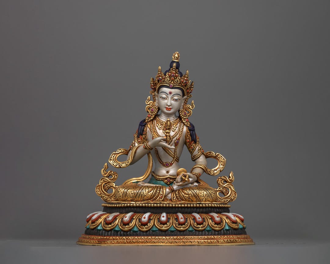 Vajrasattva Spiritual Meditation Figure for Purification and Practices ...