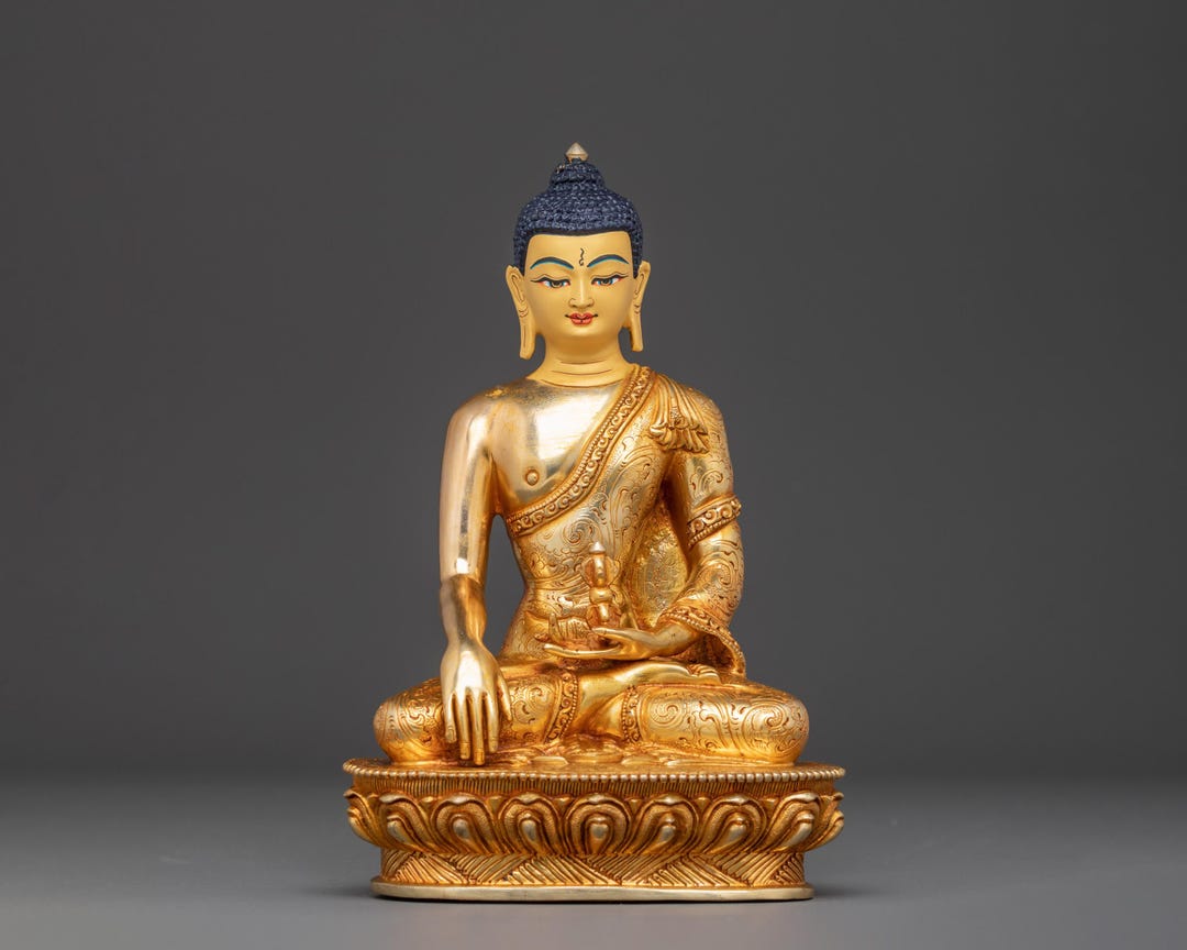 Himalayan Buddhist Protector Mitrupa Artwork - Tibetan Figurine for ...