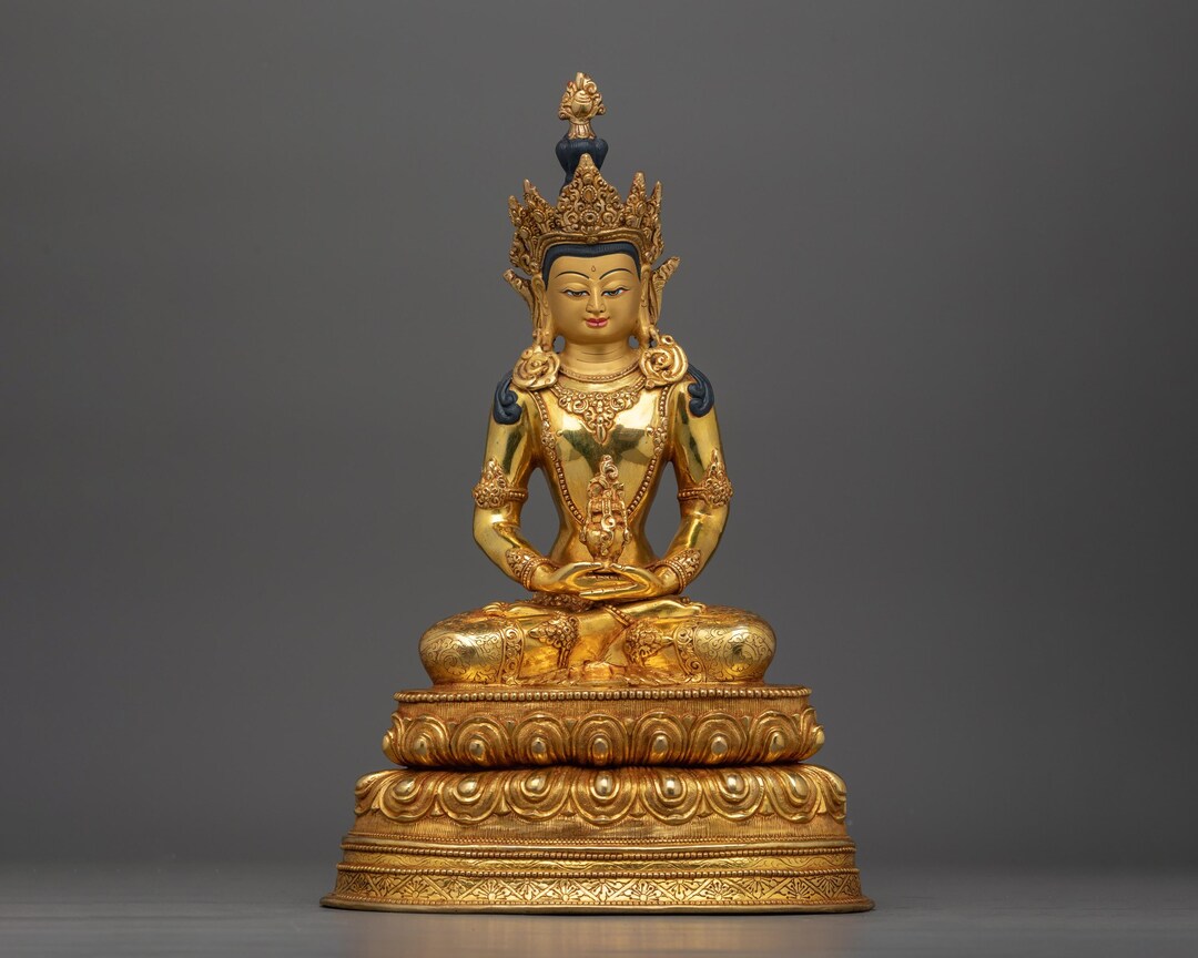 Buddha of Boundless Life Amitayus Statue | Blessings and Protection ...