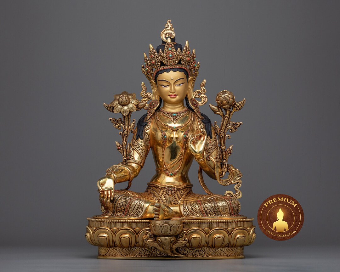 Green Tara Statue Embrace the Protection and Blessings With This ...