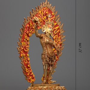 Yumka Dechen Gyalmo Statue - 24k Gold Gilded - Queen of Great Bliss ...