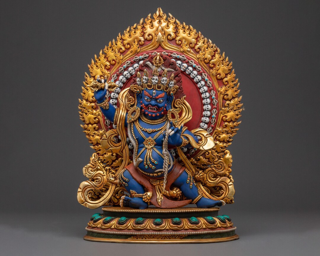 Divine Vajrapani Statue | Handcrafted Sacred Figurine | Symbol of ...