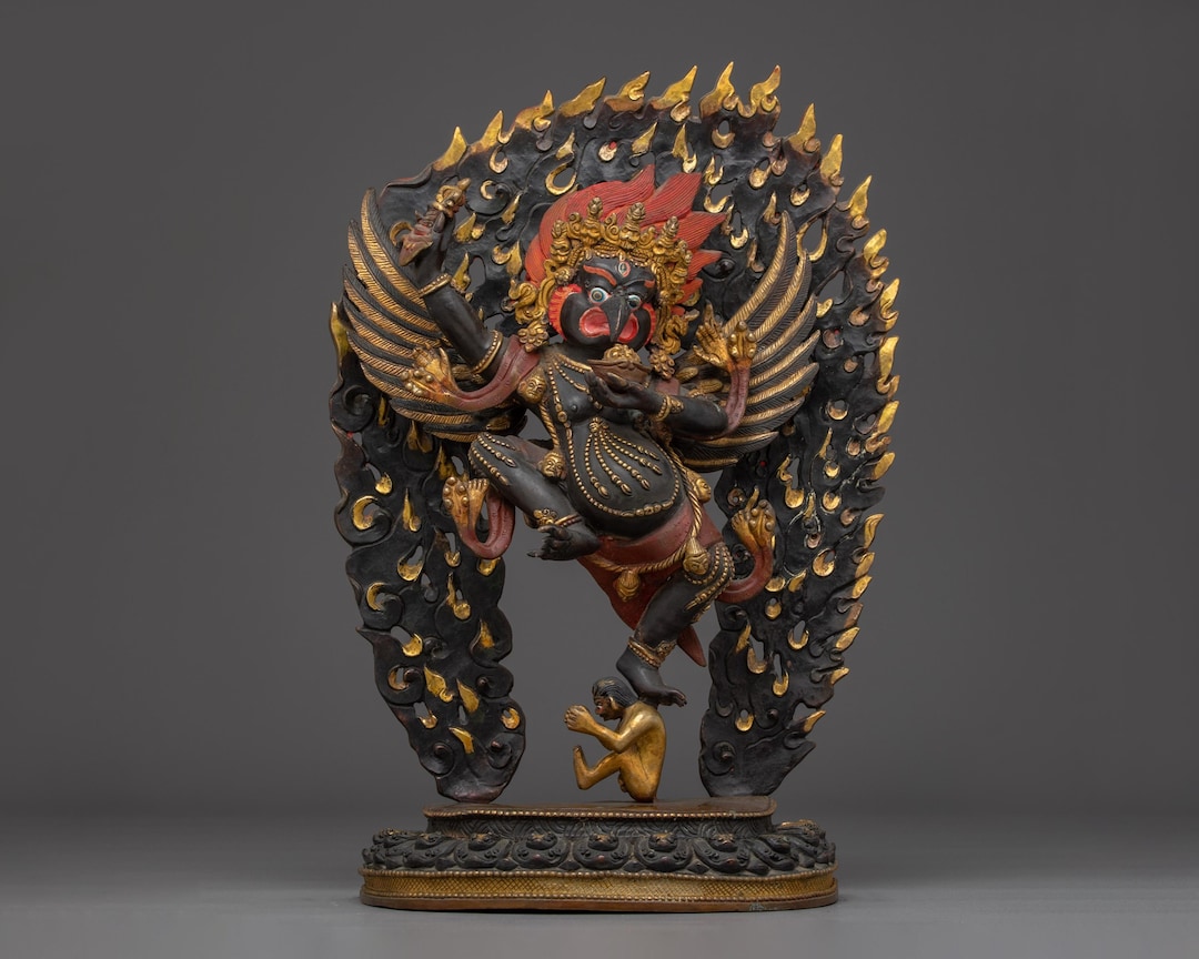 Mythical Bird Deity Garuda Statue | Protector Against Nagas | Handmade ...