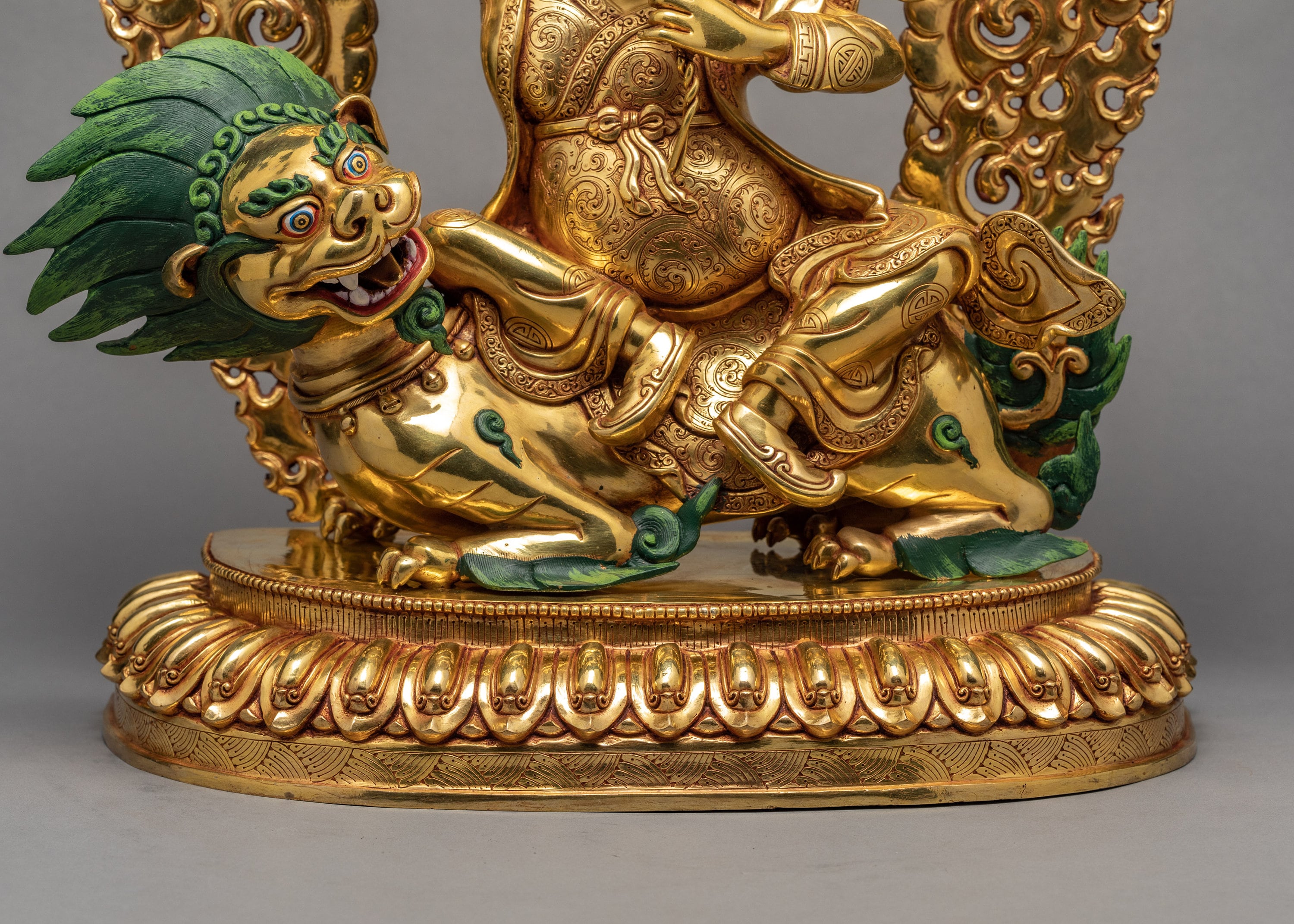 Dorje Legpa Statue | Custom Handmade Buddhist Sculpture of Worldly ...