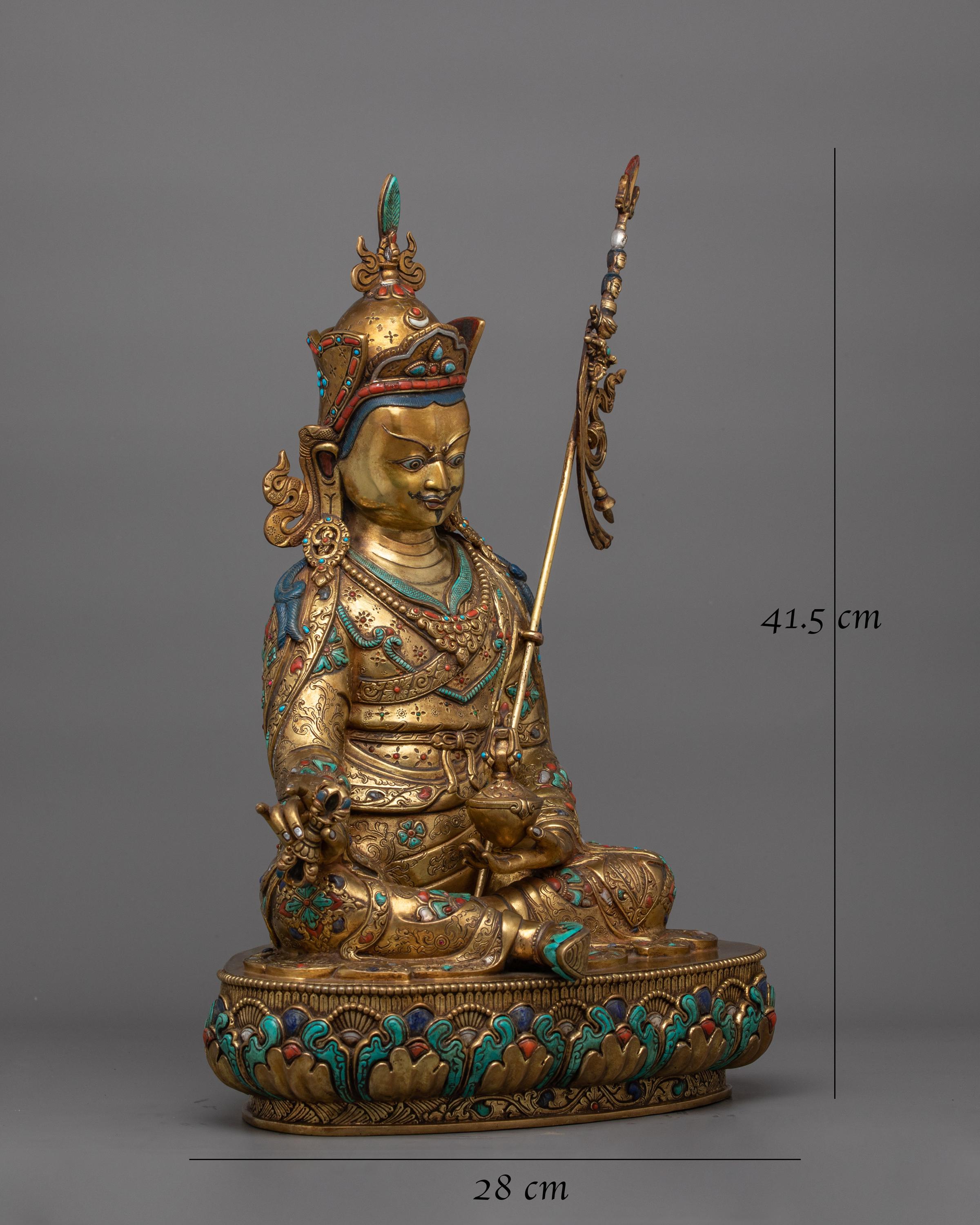 Hand-made Traditional Vajrayana Master Guru Rinpoche | Embrace the ...