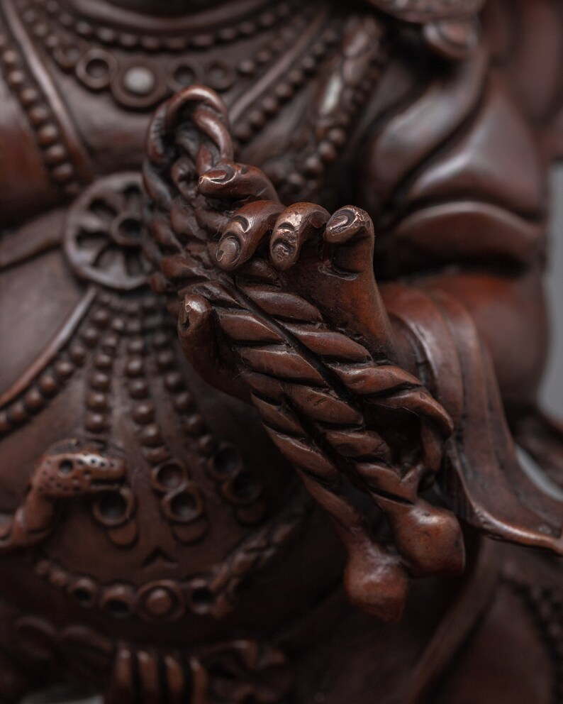 Vajrapani Statue - Oxidized Copper Body - Symbol of Spiritual Power and ...