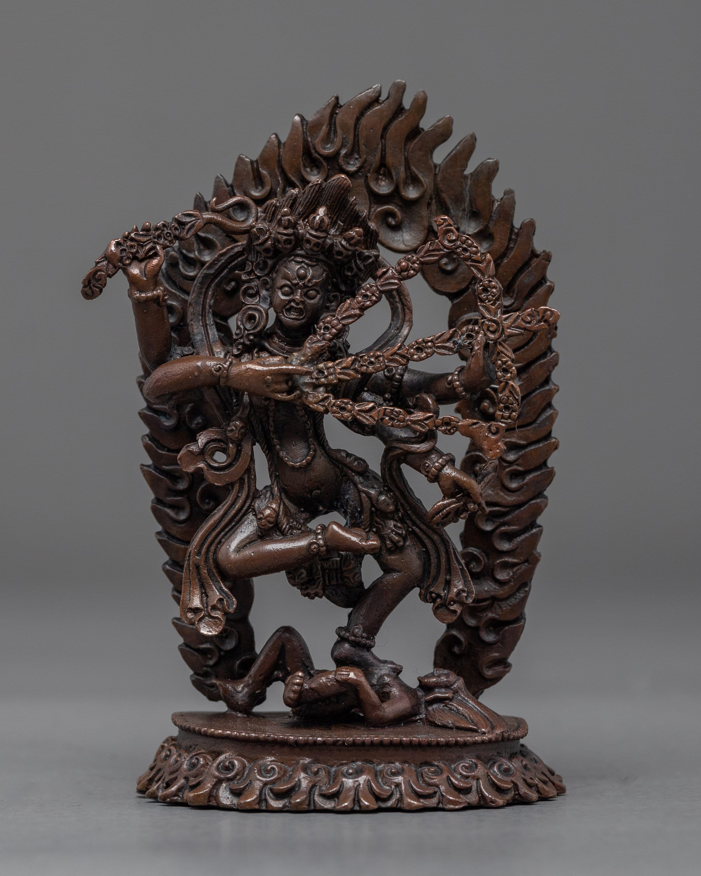 Wrathful Dakini sky Dancer Statue Set - Etsy