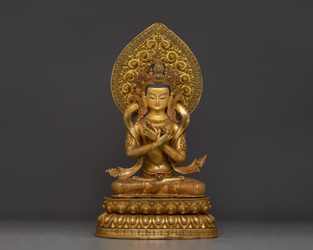 Dharma Master Vajradhara Statue | Spiritual Protector | Tibetan ...