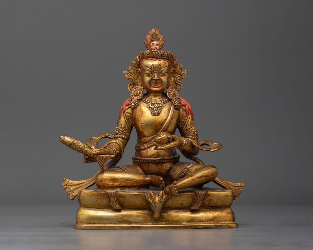 Kagyu Master Tilopa Antique Statue - 9.1" Mahamudra Wisdom ...