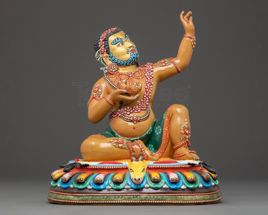 Handmade Virupa Copper Statue | Tantric Master | Himalayan Artwork ...