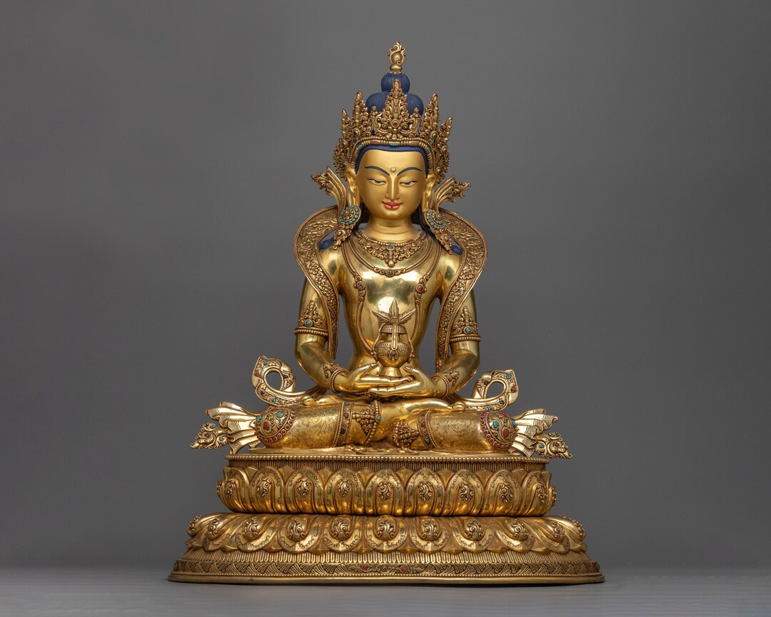 Amitayus the Long-life Buddha Statue - A Fine Craftmanship of Longevity ...