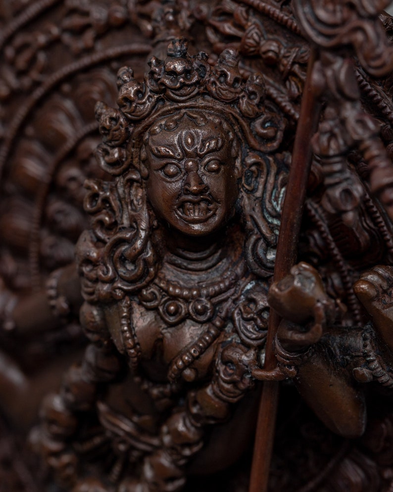 Flying Vajrayogini Statue Traditionally Hand Painted Dakini - Etsy