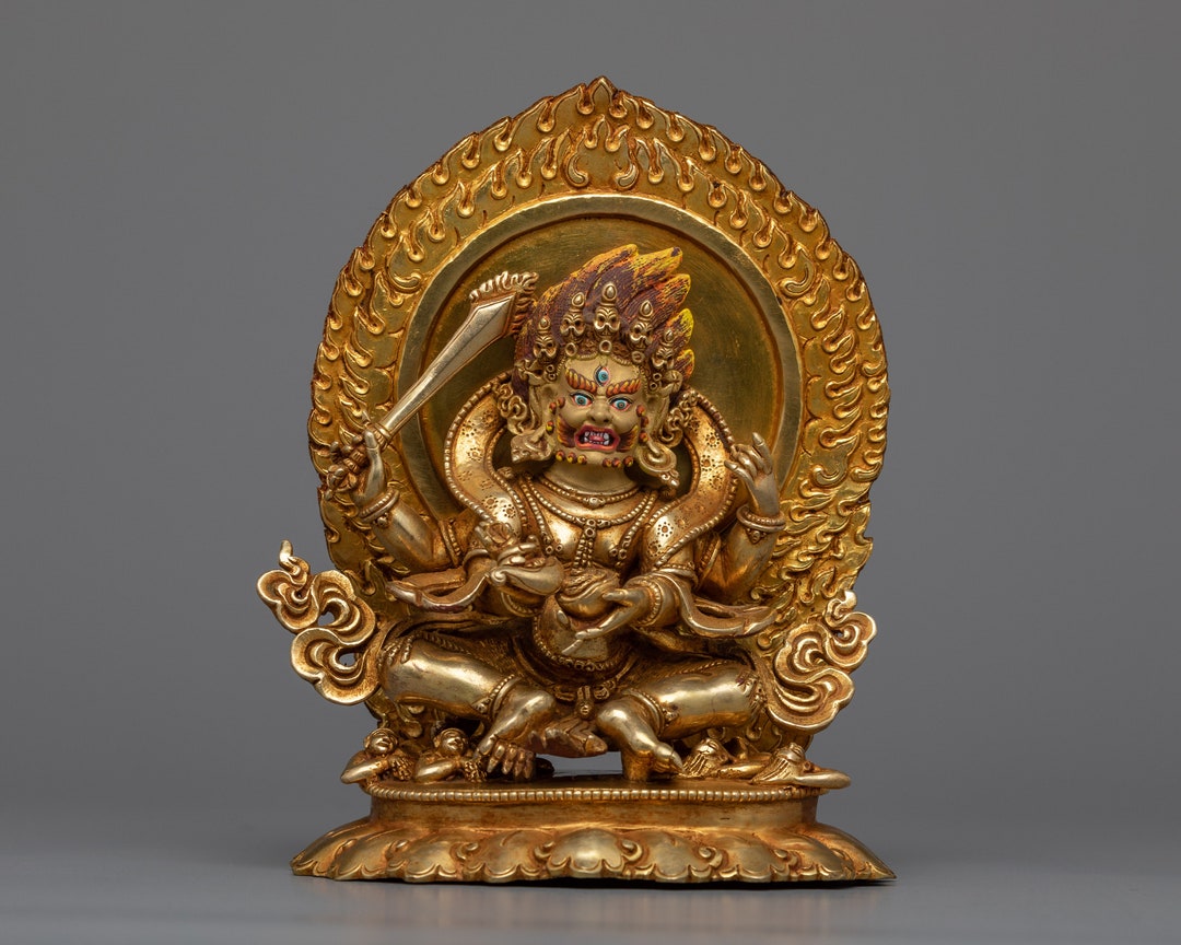 Handcrafted Mahakala Sadhana Statue Symbol of Power and - Etsy