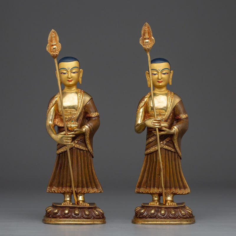 Buddha With Disciples - Etsy UK