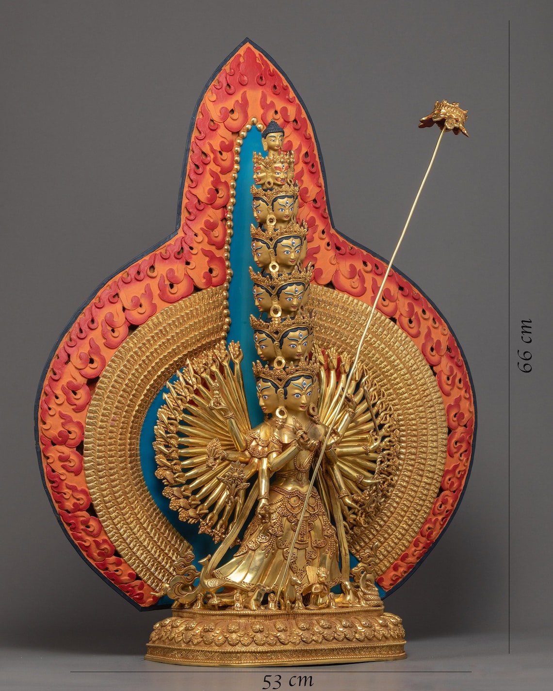 Dukar Sitatapatra Statue | Original Hand-carved Buddhist Sculpture of ...
