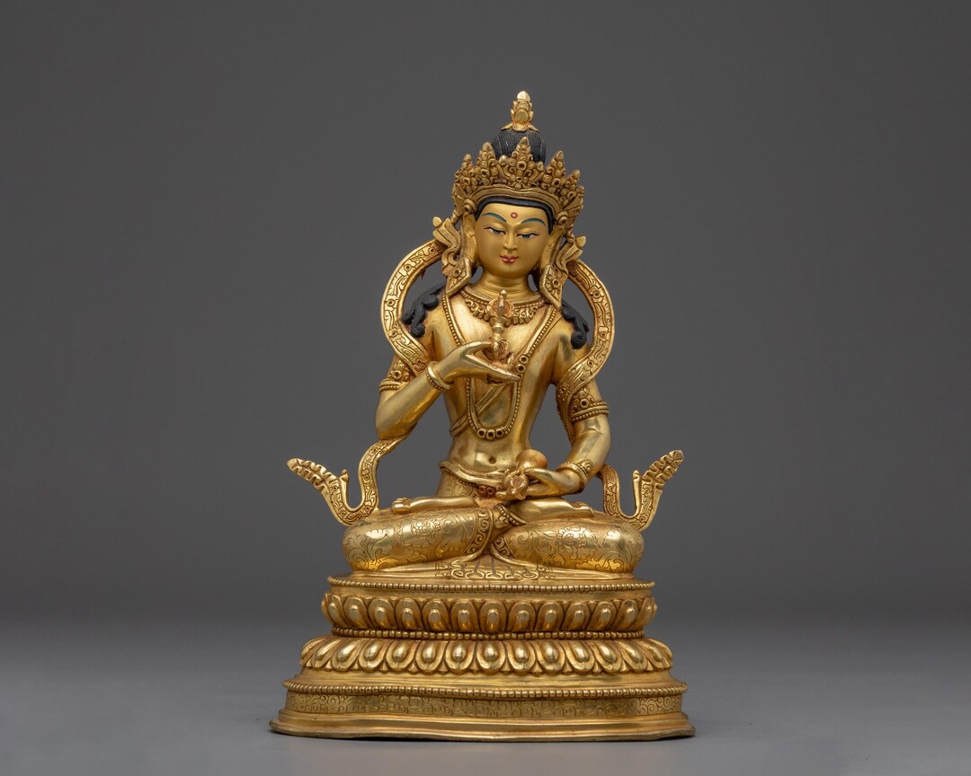 Vajrasattva Handmade Copper Statue – 9.3” Purifier of Negative Energies ...
