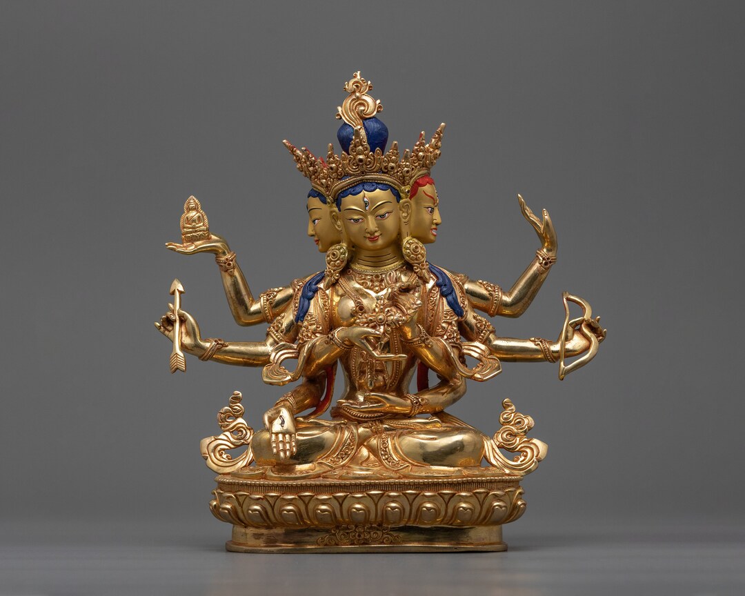 Anika Namgyalma Statue | Symbol of Healing and Compassion | 24k Gold ...