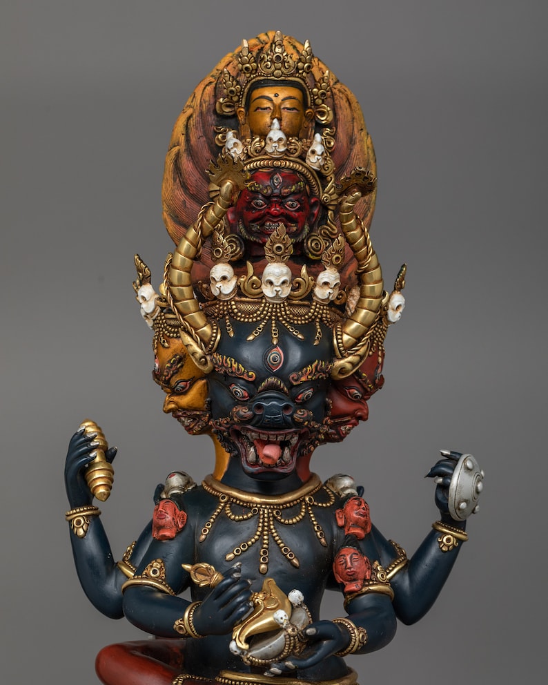 Vajrabhairava & Vajravetali Statue - A Dance of Power and Passion in ...