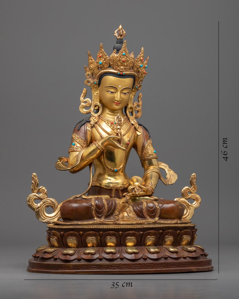 Dorje Sempa (vajrasattva) Statue | Traditionally Hand-carved Buddhist ...