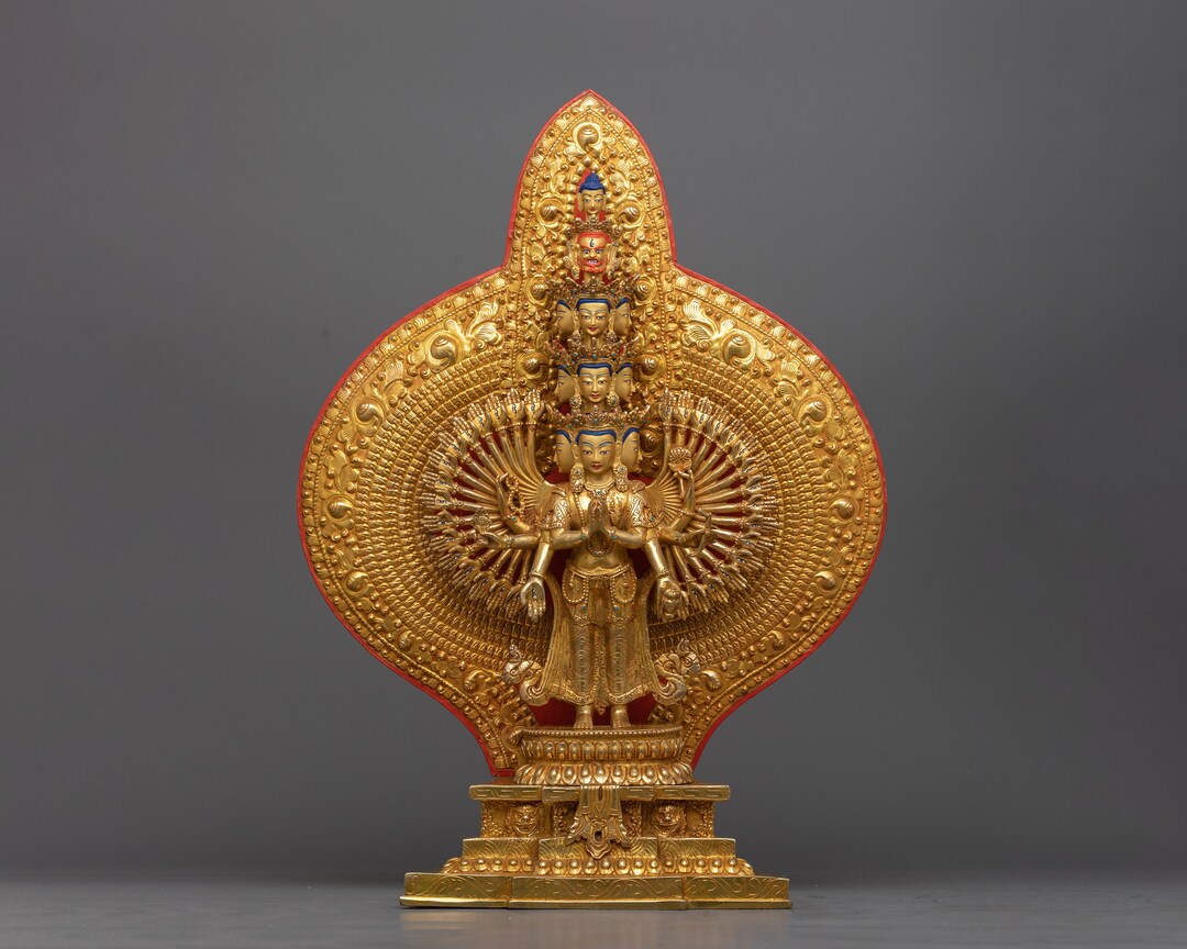 1000 Arms Avalokiteshvara Statue Divine Compassion Embodied ...