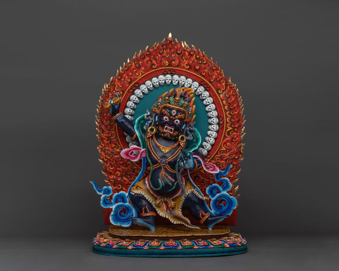 The Protector Deity Vajrapani | Wielder of the Thunderbolt ...