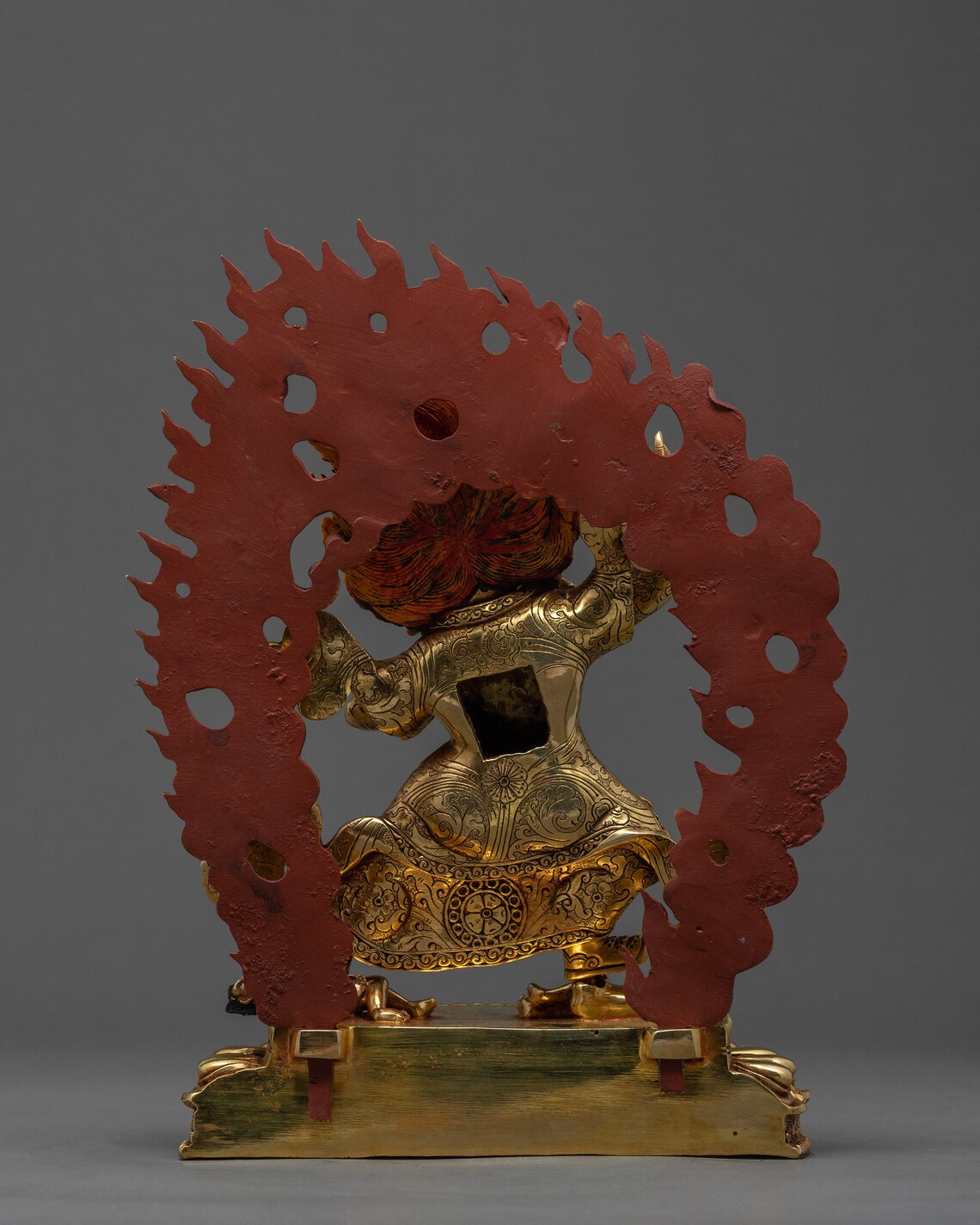 Mahakala Statue Original Hand-carved Buddhist Sculpture - Etsy