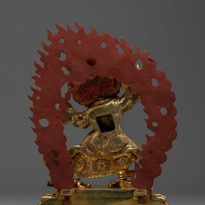 Mahakala Statue | Original Hand-carved Buddhist Sculpture | Wrathful ...