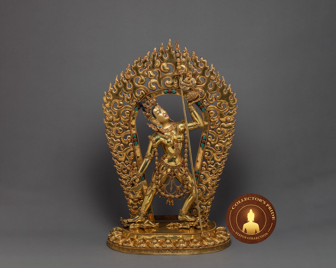 Vajrayogini Dakini Statue | Handmade Buddhist Tantric Female Deity ...