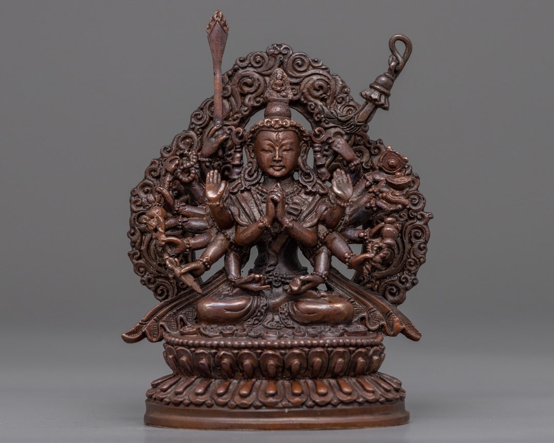 Cundi Statue (tsundri) | 18 Arms Cundi Bodhisattva | Himalayan ...
