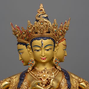 Long Life Deity Namgyalma Statue | the Buddhist Deity for Longevity and ...