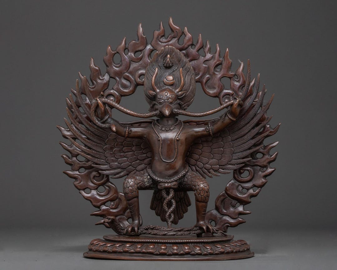 Garuda Divine Guardian Statue | Hindu & Buddhist Mythical Sculpture ...