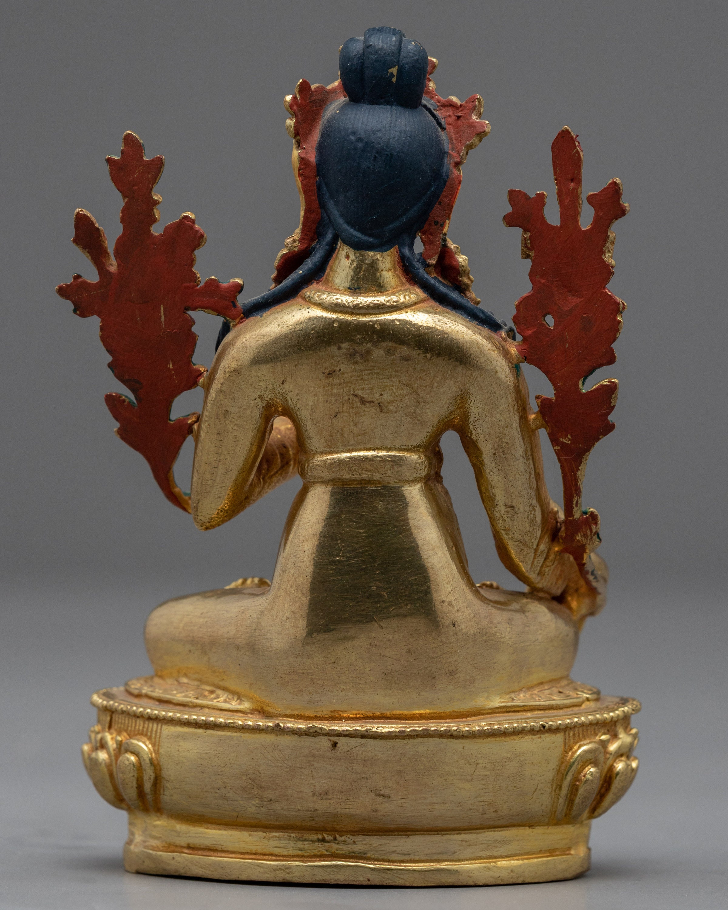 Small Yuthok Statue Hand-painted in Genuine 24k Gold - Etsy