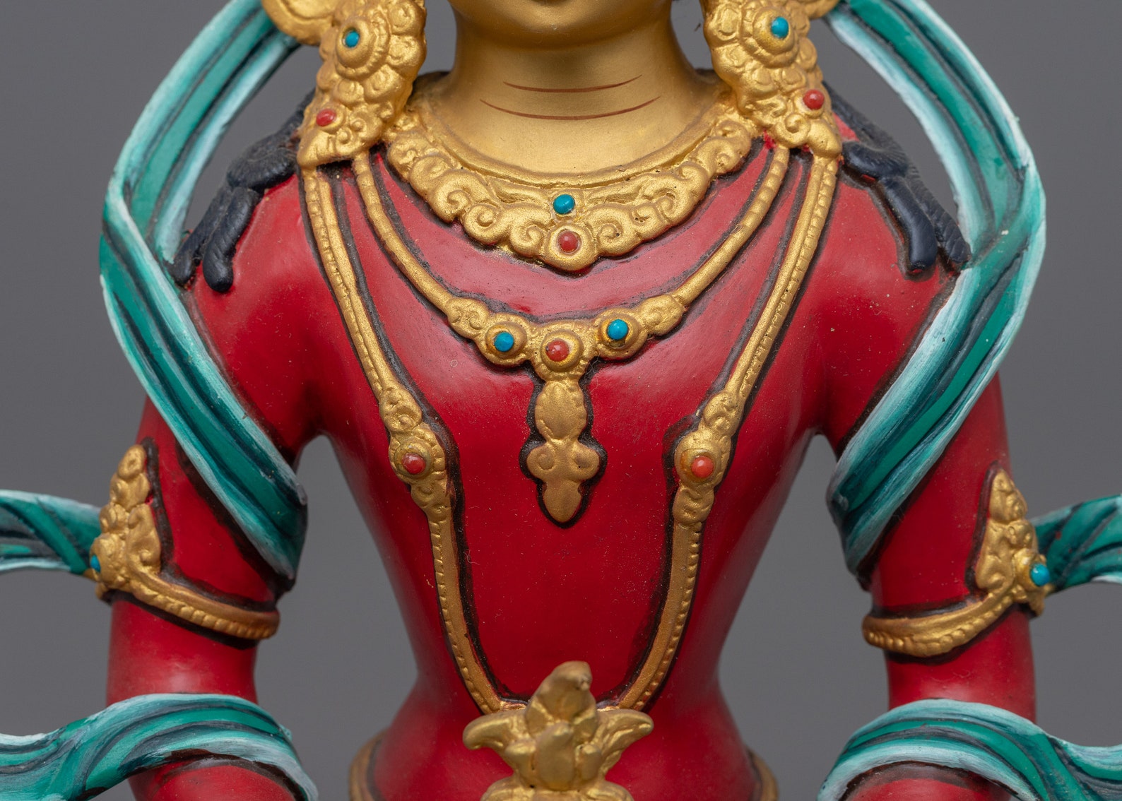 Red Amitayus Figurine | Embrace the Essence of Longevity and Vitality ...