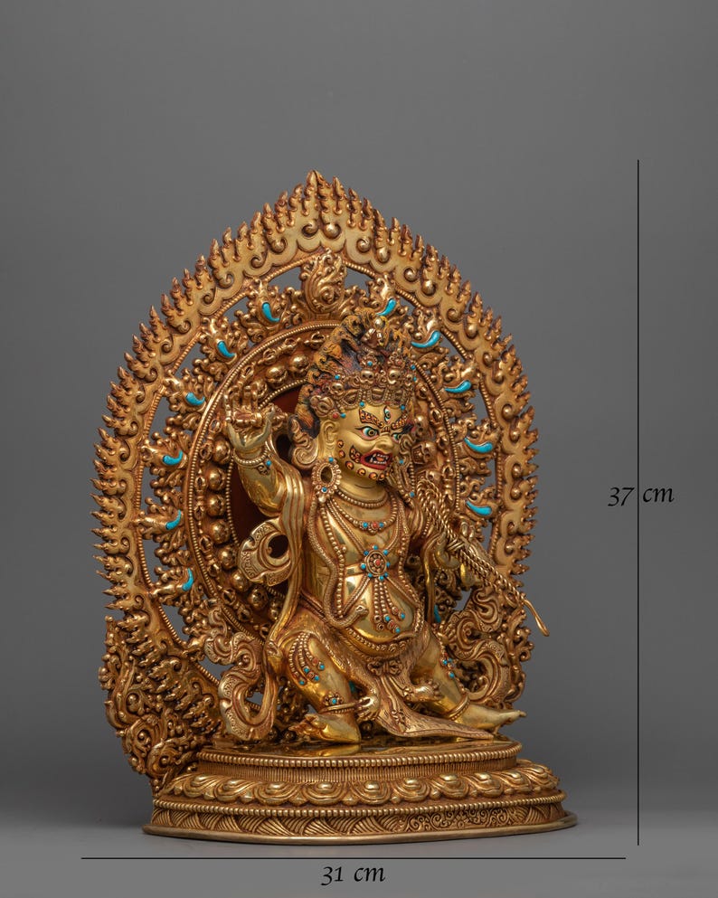 Wrathful Deity Vajrapani Statue | Symbol of Protection | Figurine for ...