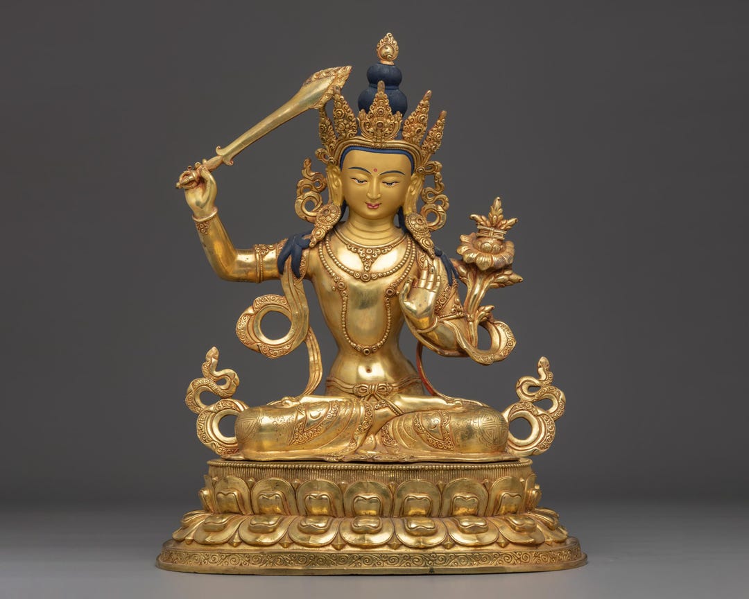 Path of Wisdom With Manjushri Art | Symbol of Transcendent Insight ...