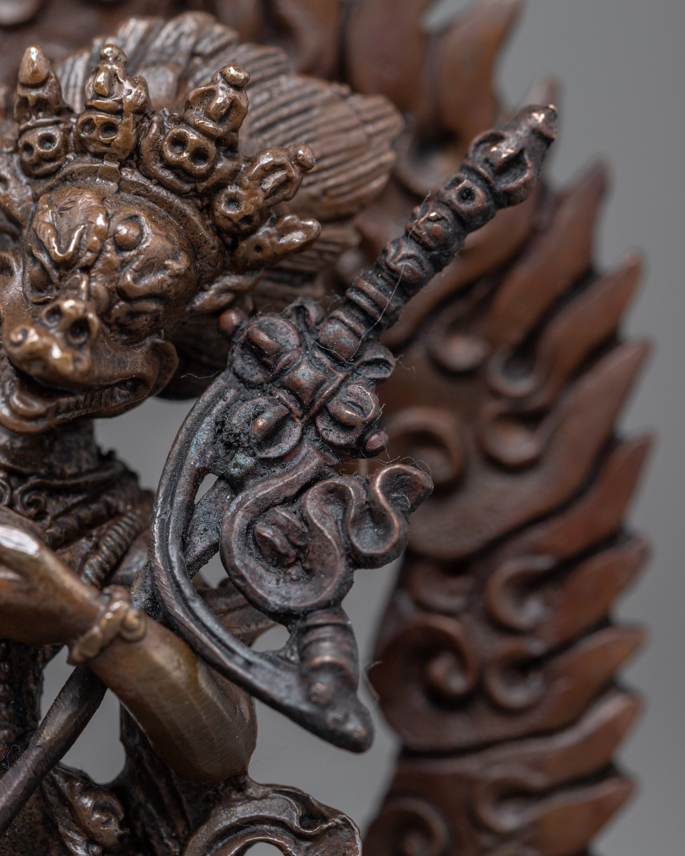 Singhamukha lion Headed Dakini Sculpture - Etsy