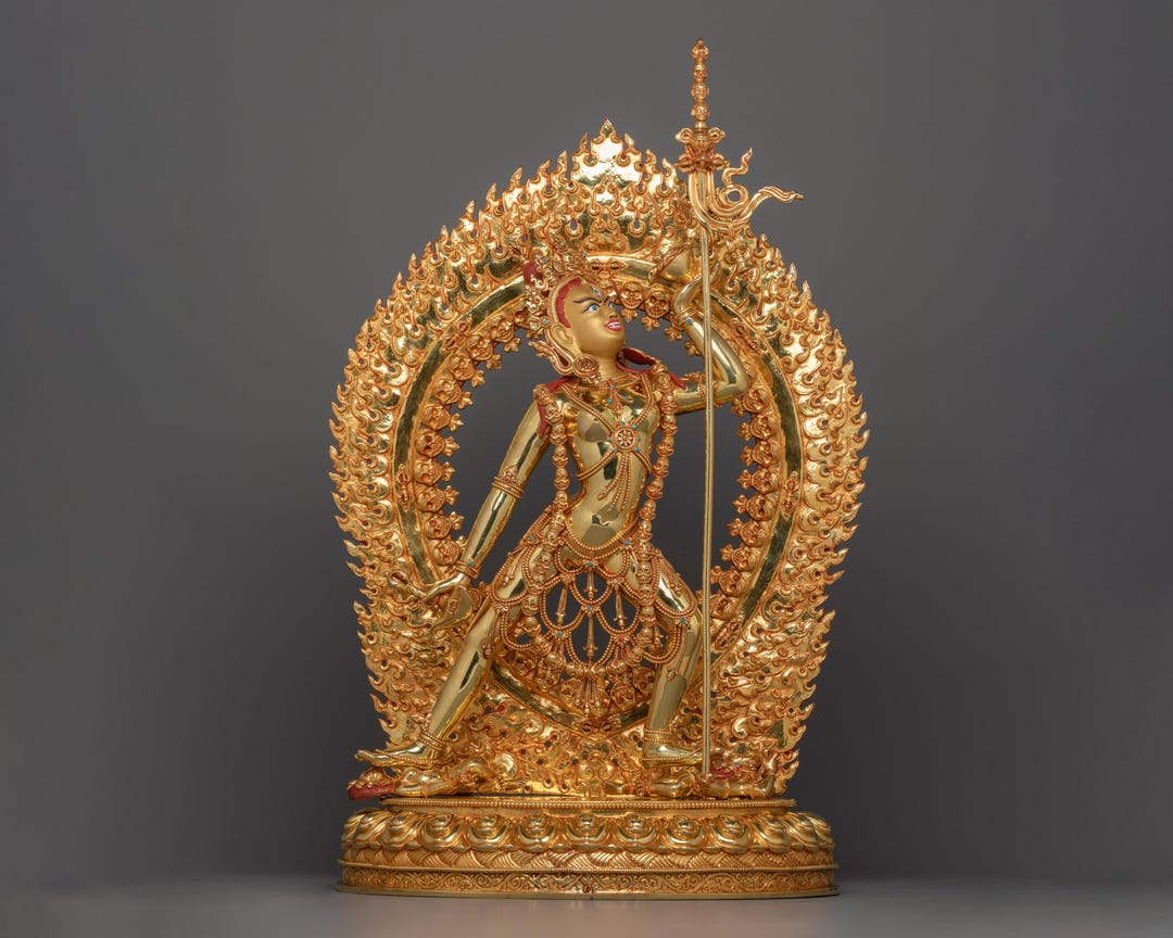 Vajrayogini Dakini Statue Symbol of Tantric Wisdom and Empowerment Traditional Sacred Artwork ...