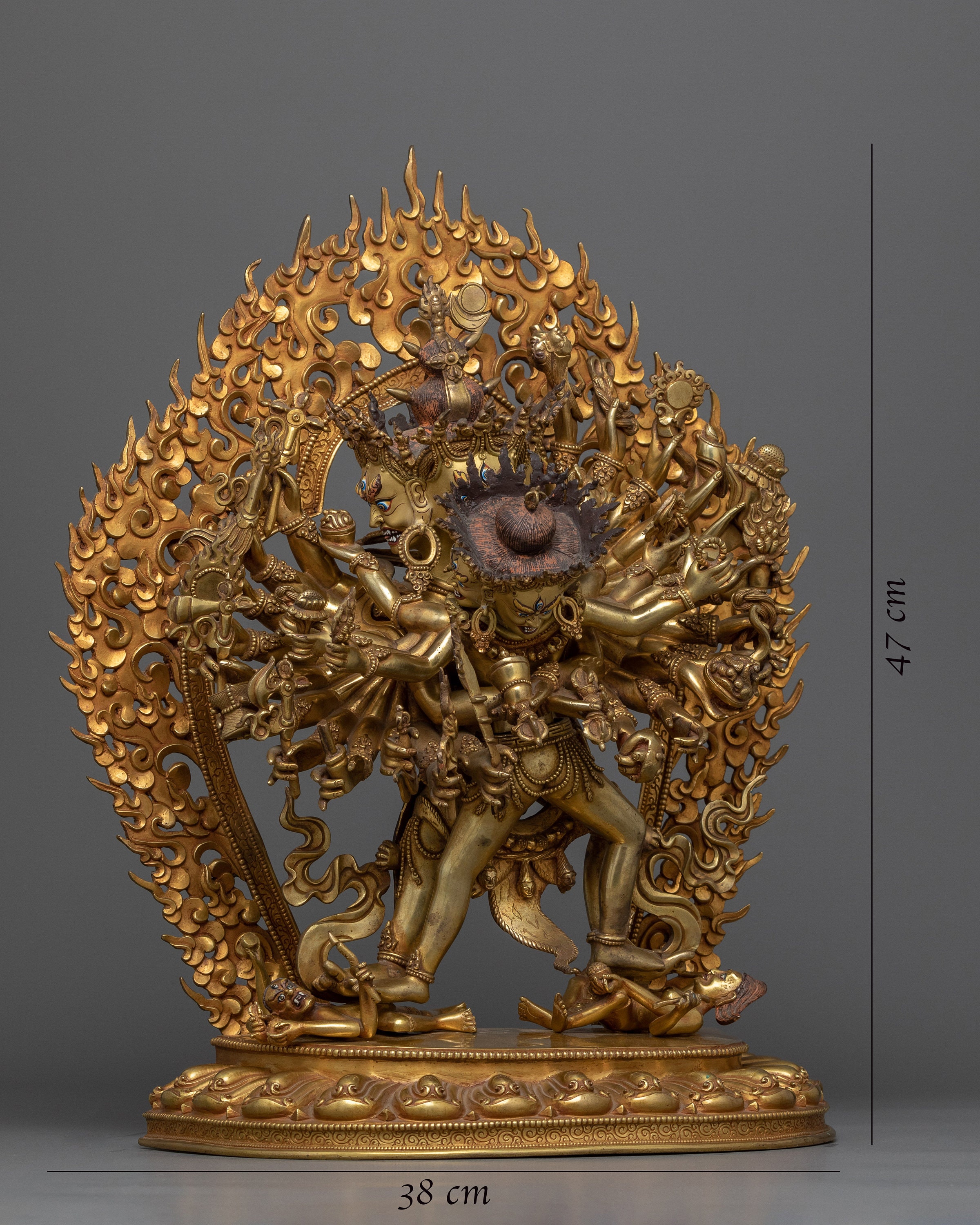 Kalachakra Statue wheel of Life Cosmic Harmony - Etsy